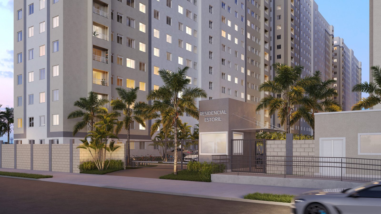 Residencial Estoril MRV, apartamentos de 2 dormitórios e varanda